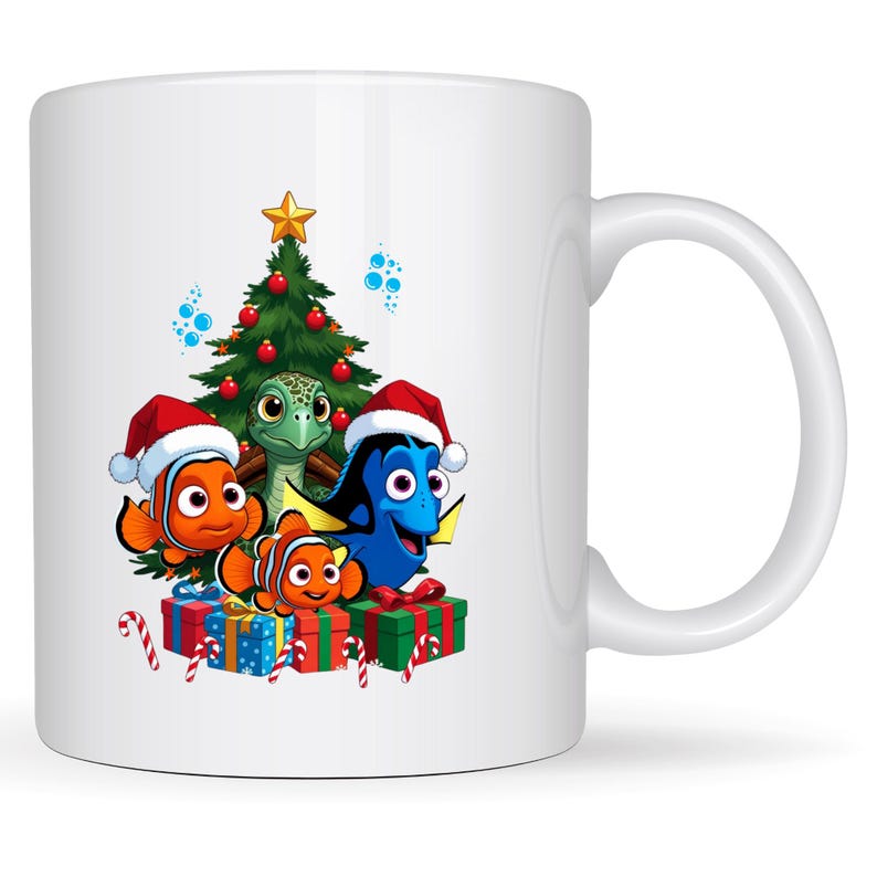 Finding Nemo and Dory Png Clipart, Nemo Christmas, Dory Christmas ...