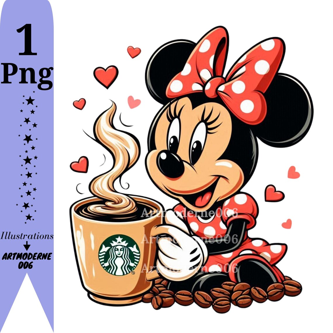 Minnie Mouse Coffee, Minnie Mouse Png Clipart, Cute Minnie Mouse ...