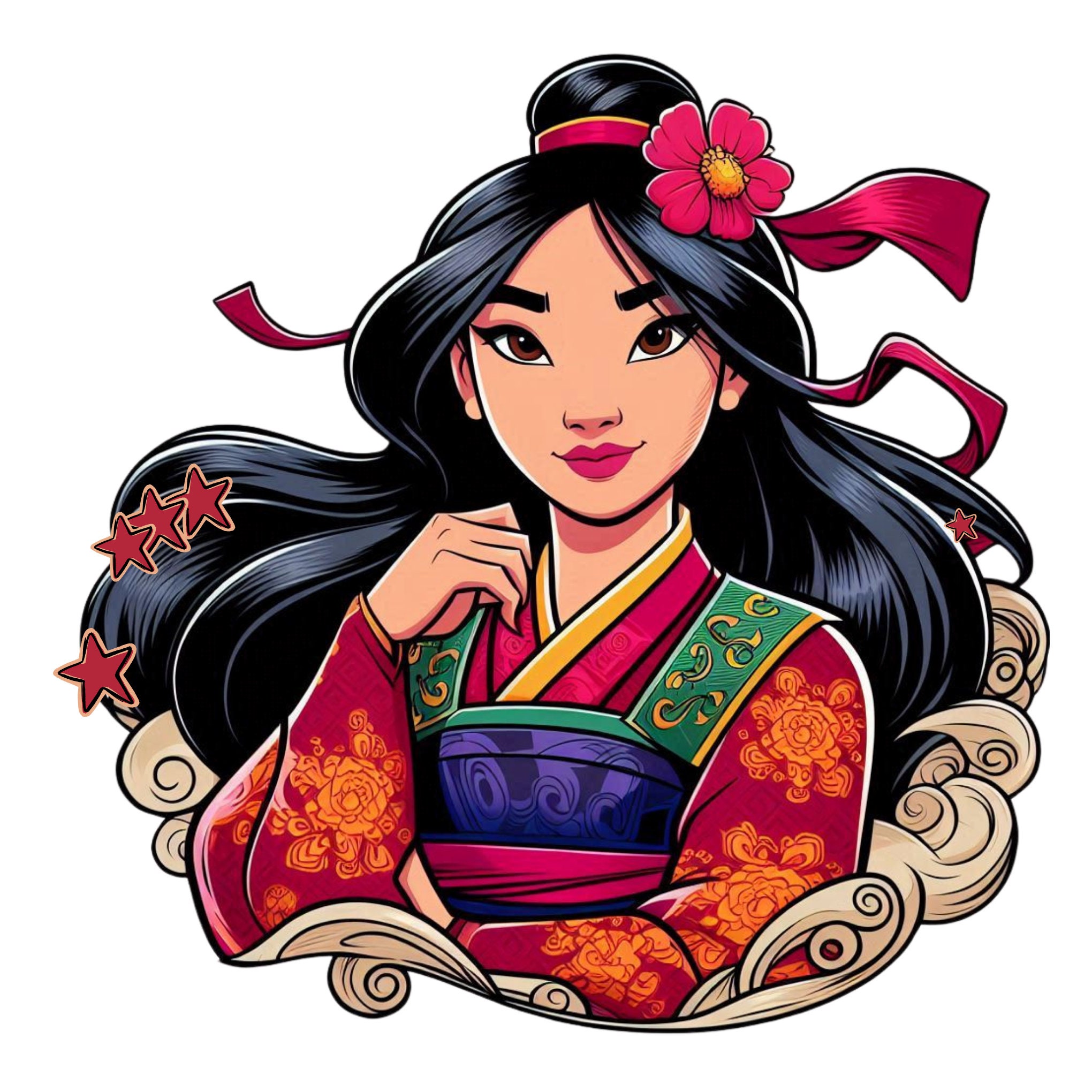 Princess Mulan Png Clipart, Mulan Png, Princess Mulan Design,princess ...