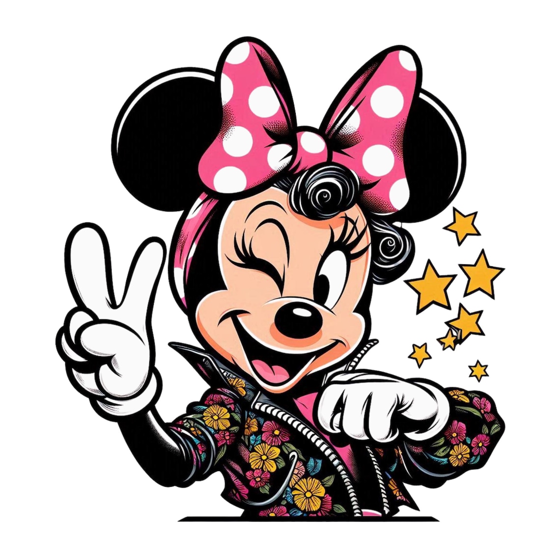 Minnie Mouse Png Clipart, Minnie Mouse Victory, Minnie Mouse Peace Sign ...