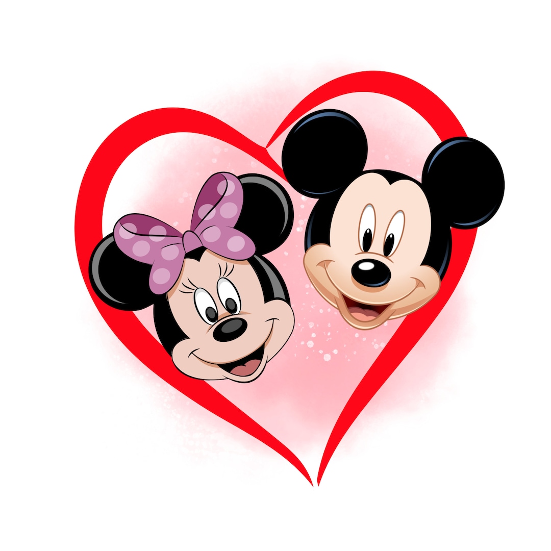 Mickey Mouse and Minnie Mouse Png Clipart, Mickey Love, Minnie Mouse ...