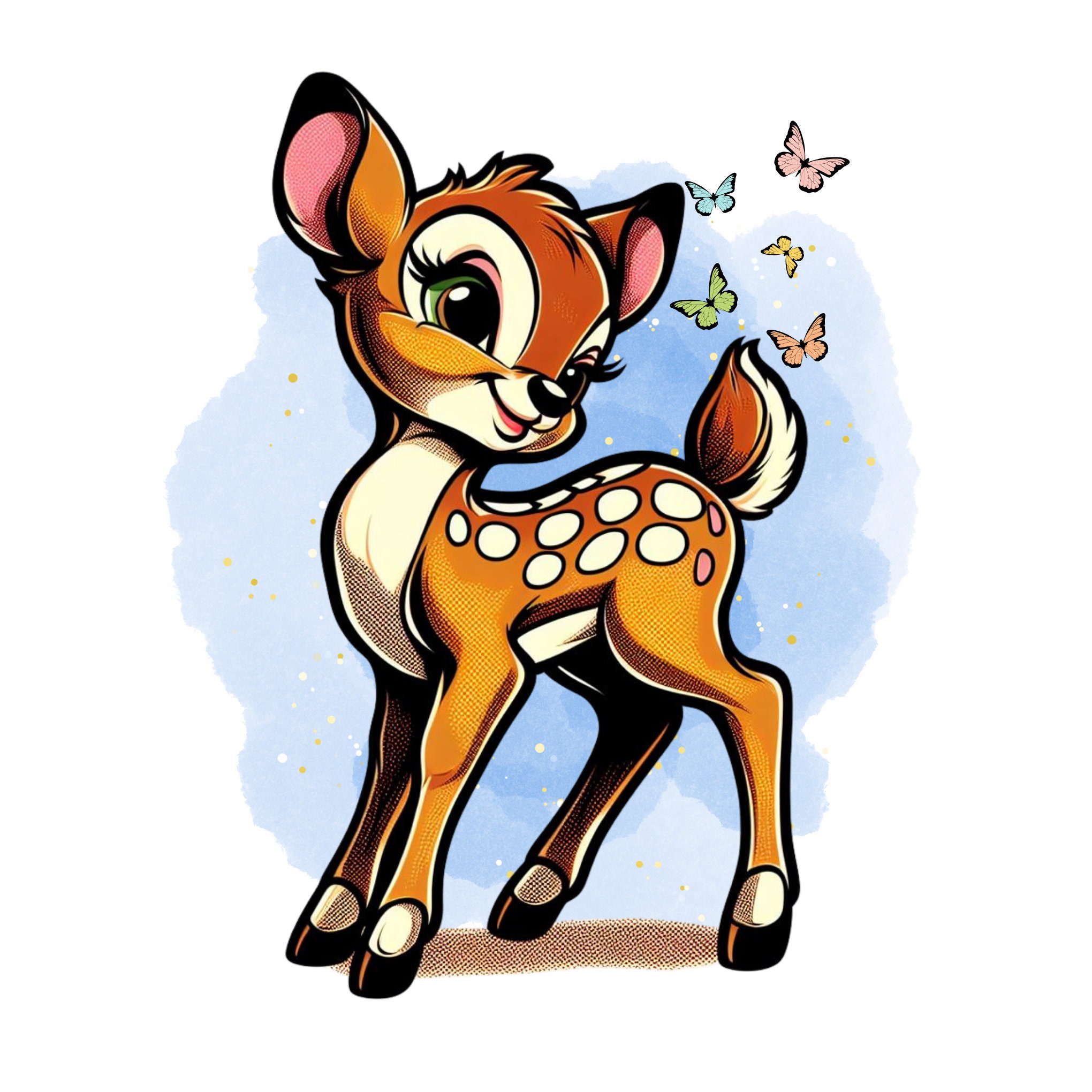 Bambi Png Clipart, Cute Bambi Design, Bambi Birthday, Bambi Clipart ...
