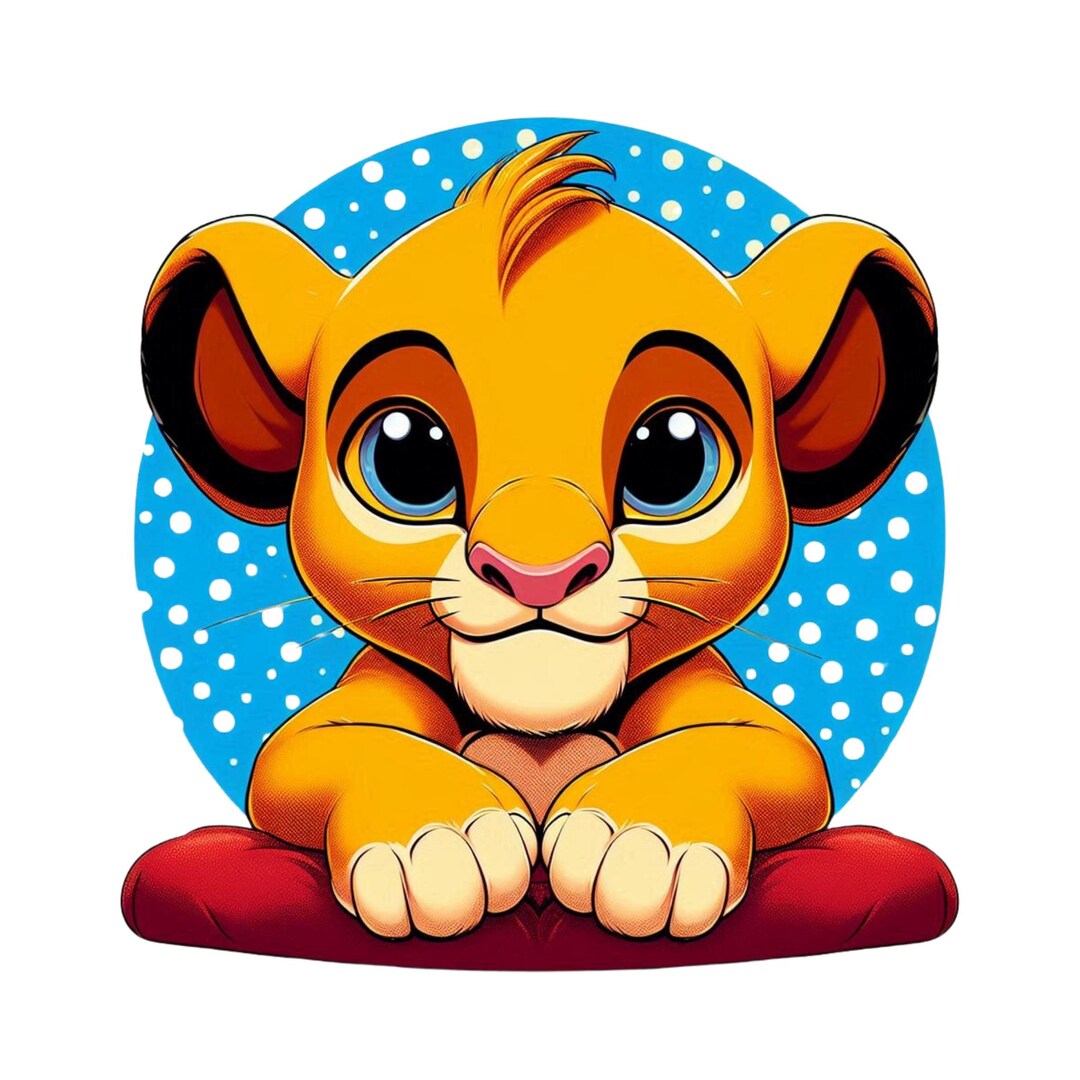 Simba Cute Image, Simba Png Clipart, Lion King Simba, Instant Download ...