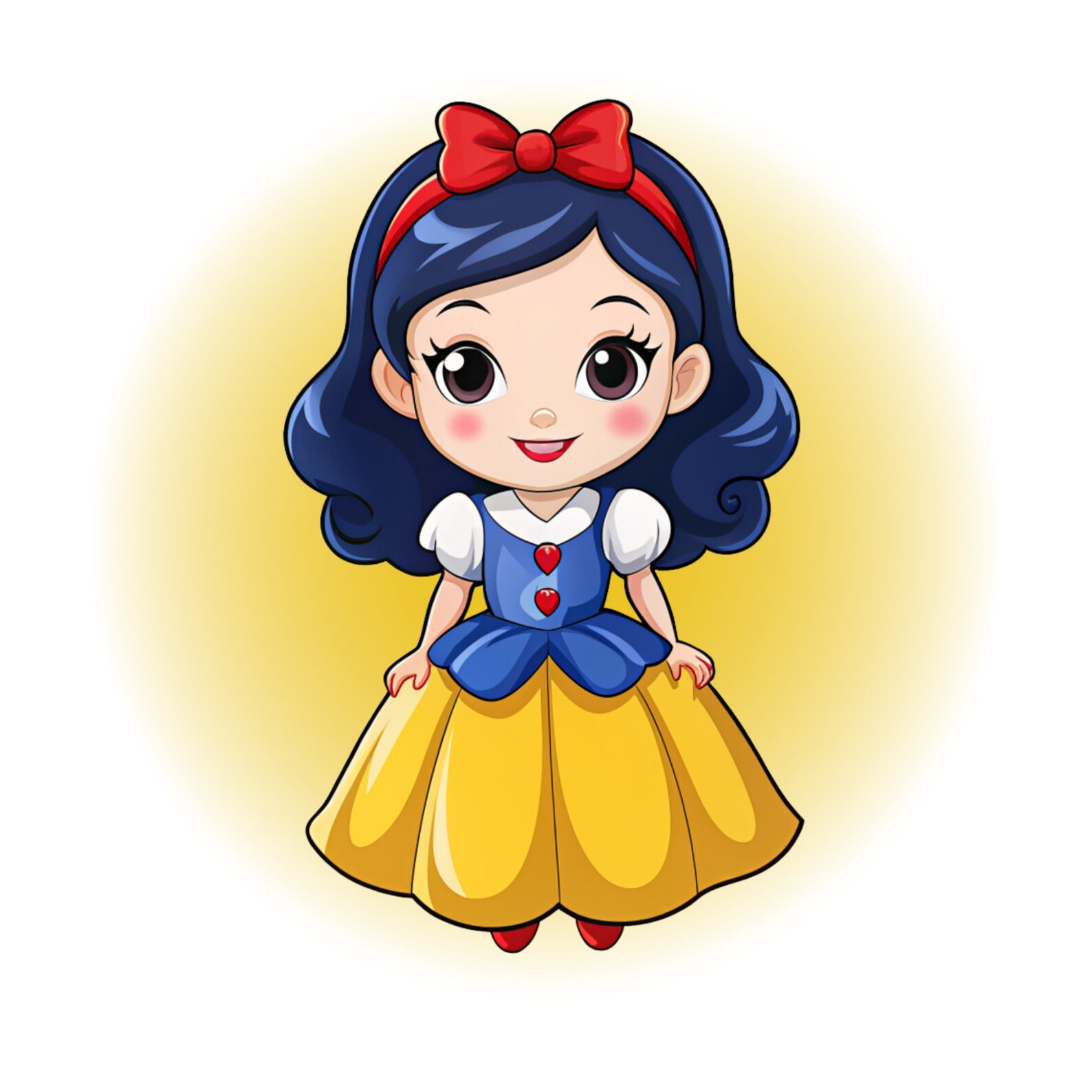 Snow White Png Clipart, Cute Snow White Design, Princess Birthday ...