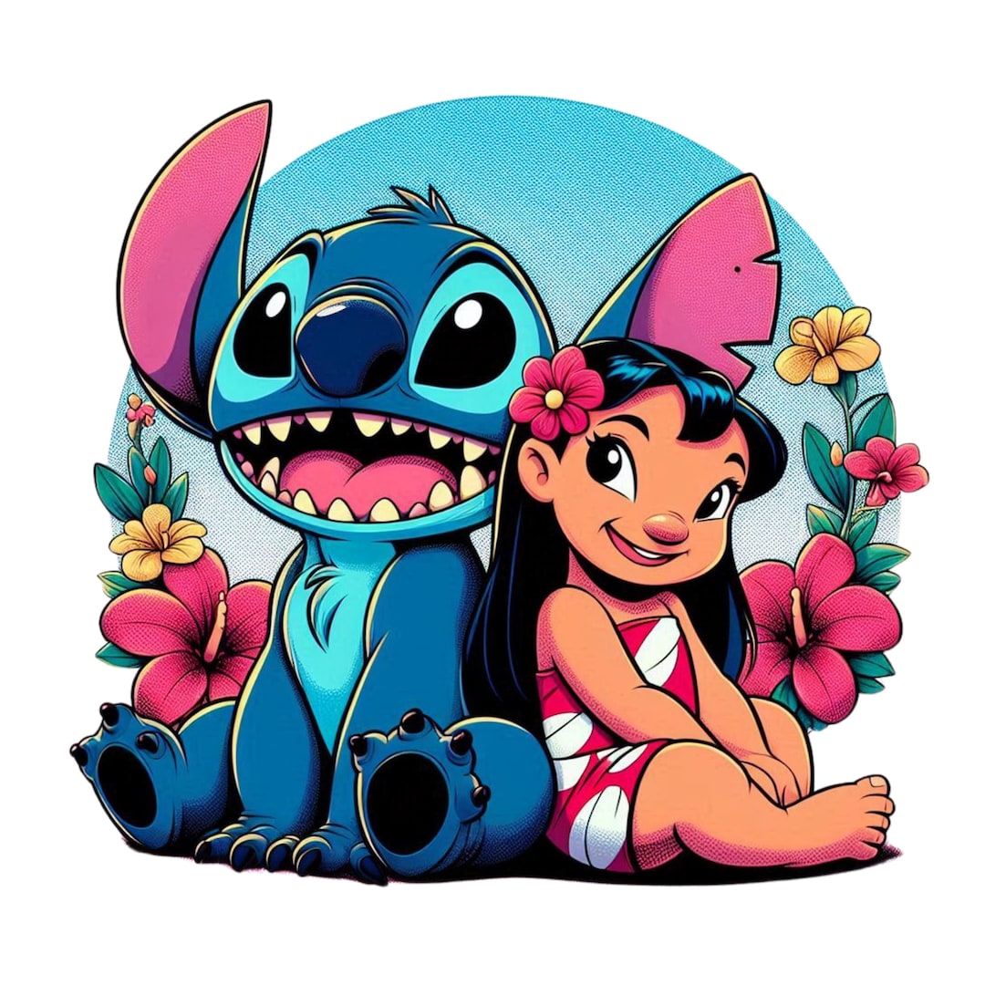 Lilo and Stitch Png Clipart, Cute Stitch Png, Lilo Png, Best Friends ...