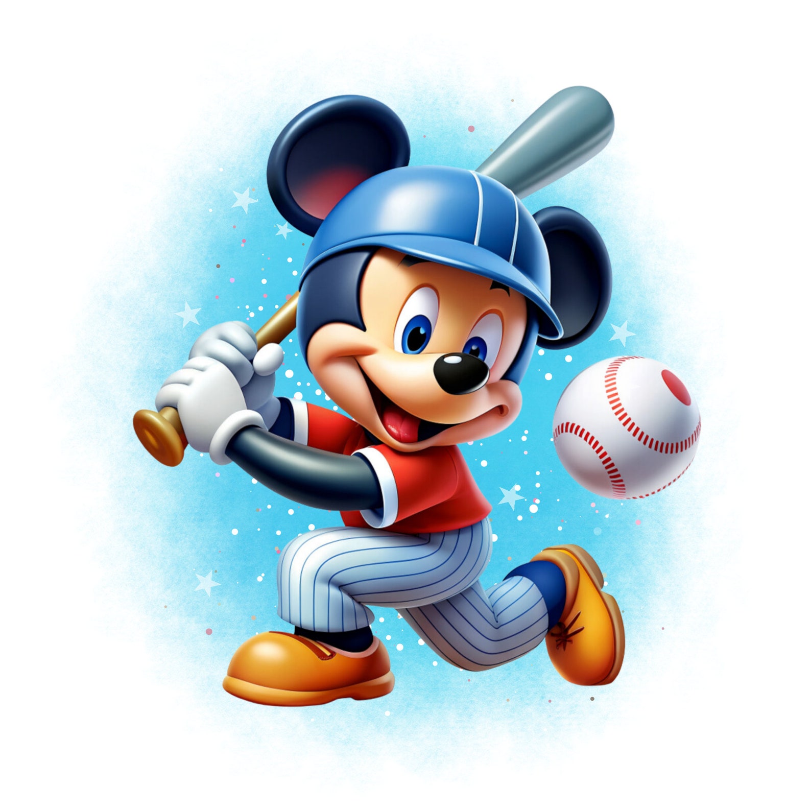 Mickey Mouse Png Clipart, Mickey Mouse Baseball, Baby Mickey, Instant ...
