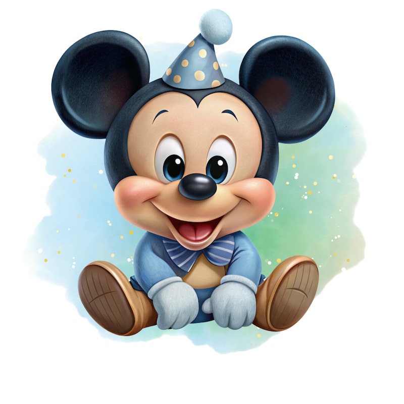 Baby Mickey Mouse - Etsy