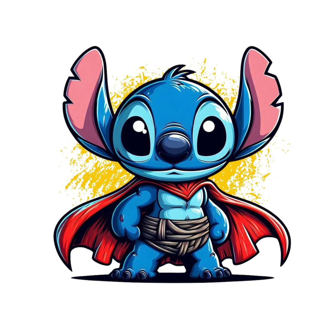 Stitch Super Hero, Stitch Png Clipart, Stitch Hero, Lilo and Stitch ...