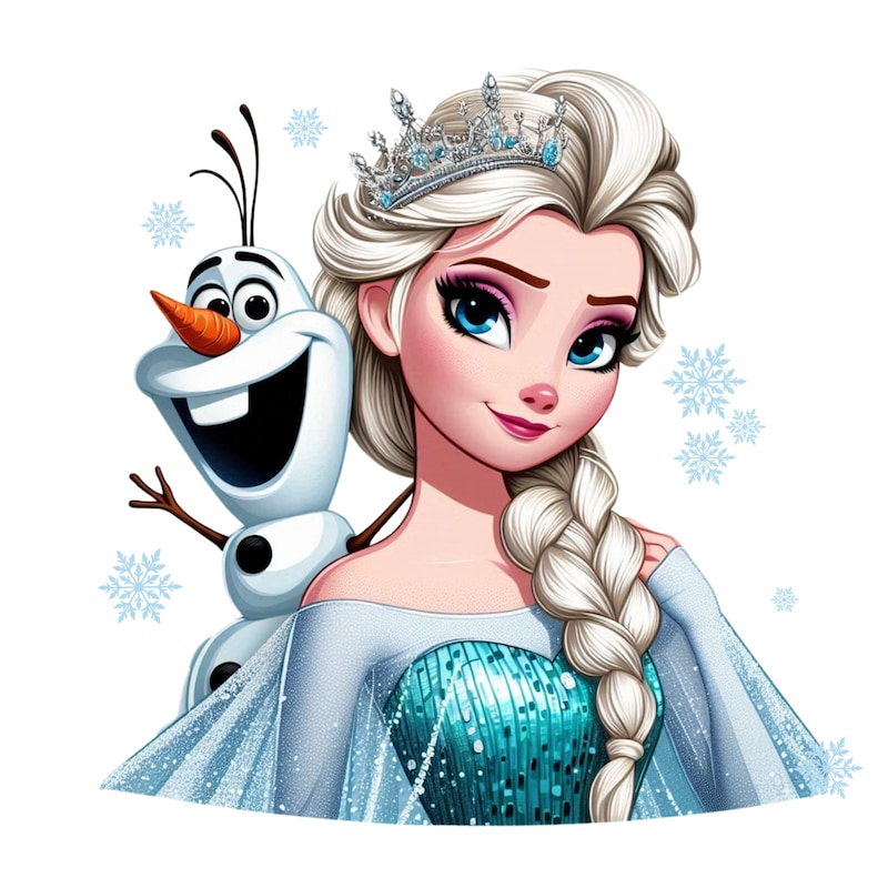 Elsa Stickers - Etsy