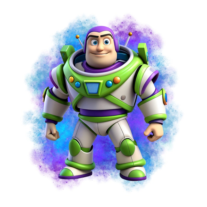 Buzz Lightyear Watercolour Background,buzz Lightyear Png Clipart,toy ...