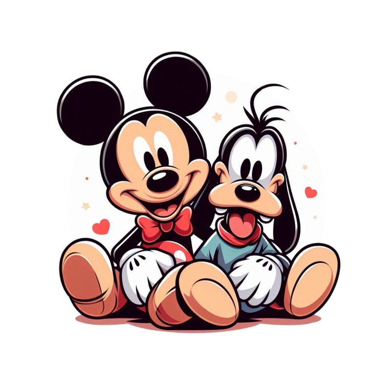 Mickey Mouse and Goofy Png Clipart, Mickey Mouse Png, Goofy Png, Mickey ...