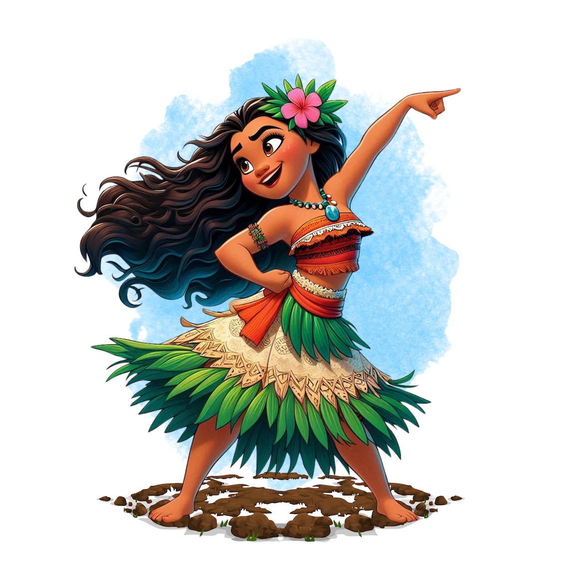 Moana Watercolor Background, Moana Png Clipart, Princess Moana Png ...