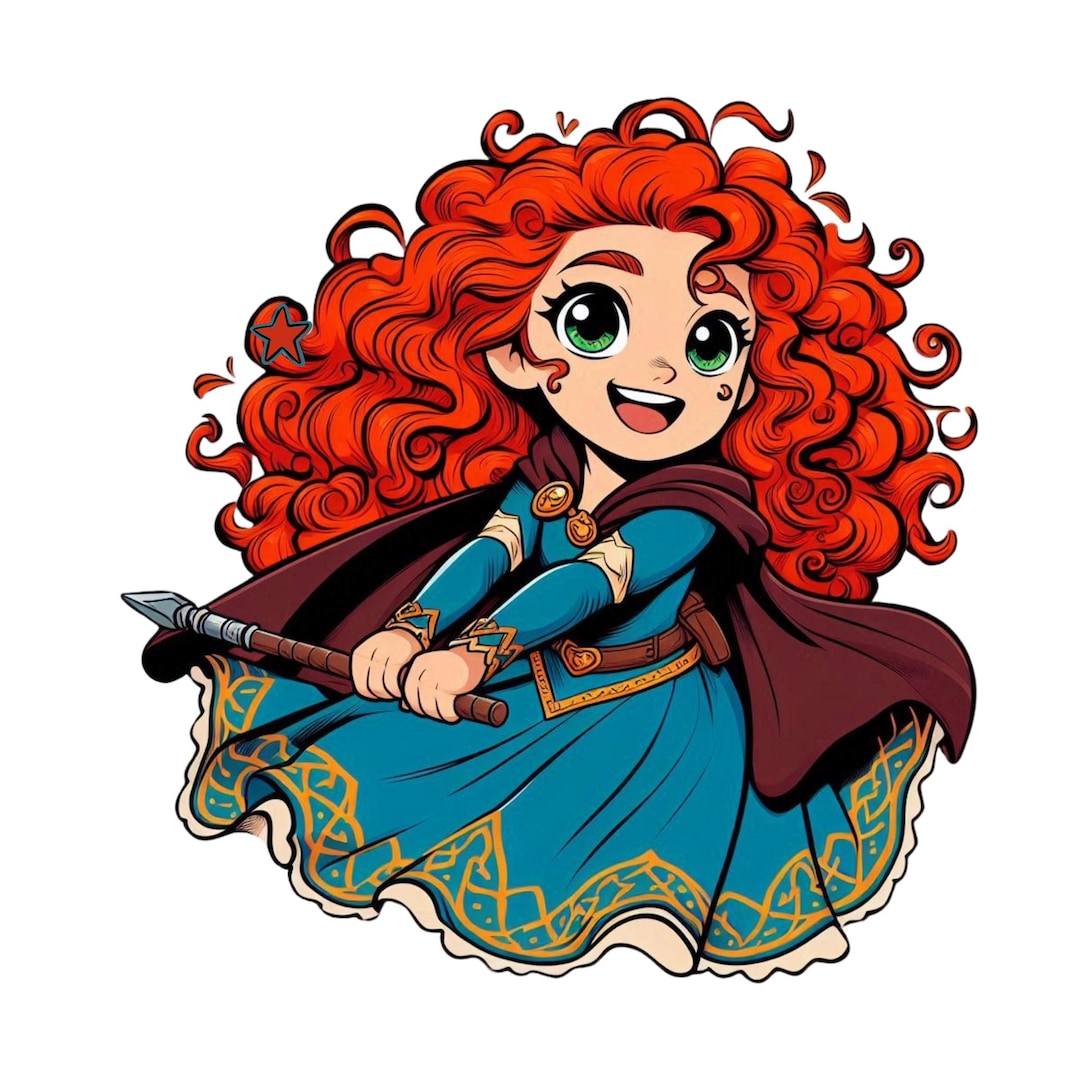 Princess Merida Png Clipart, Merida Brave Png, Cute Merida, Princess ...