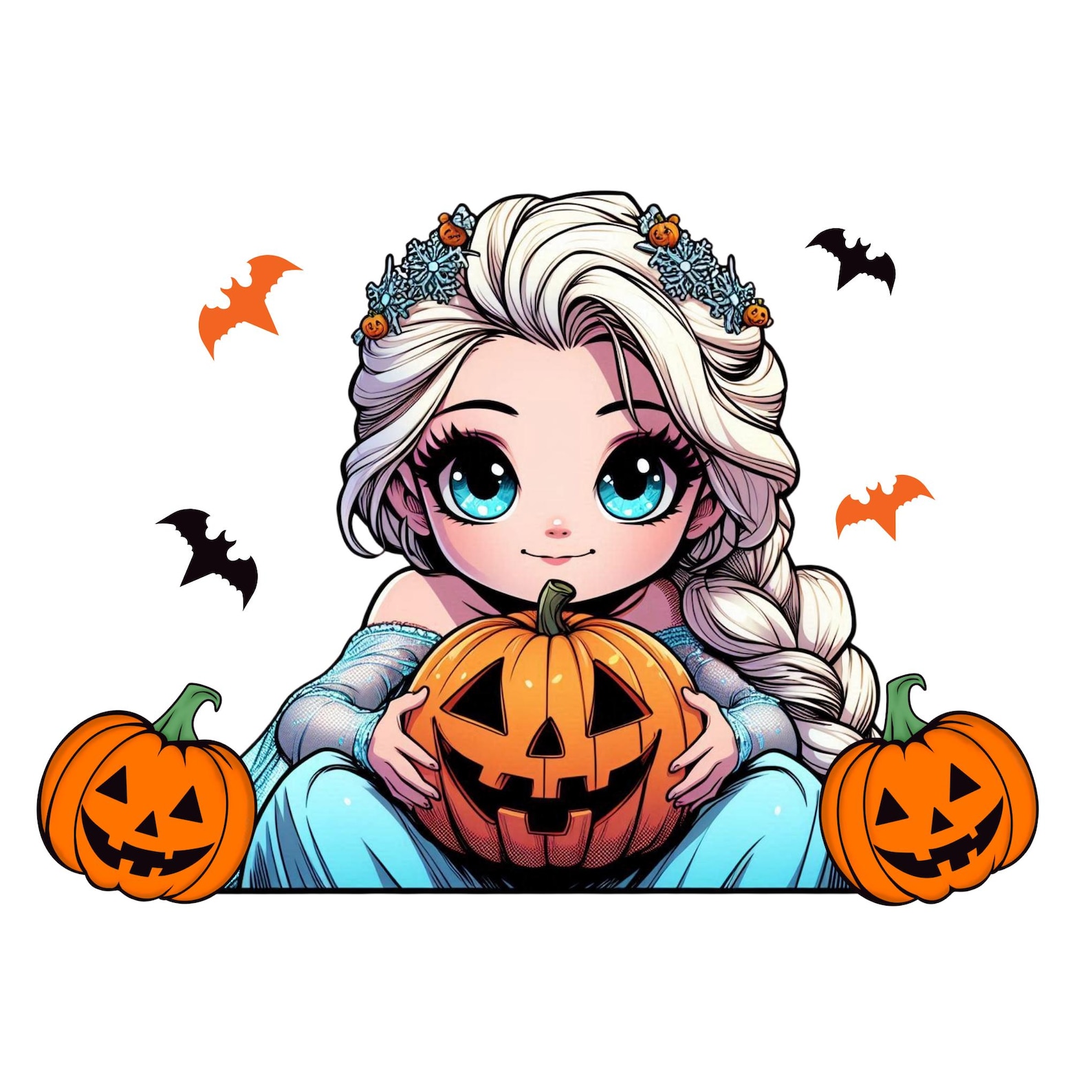 Princess Elsa Png Clipart, Princess Elsa Halloween, Elsa Pumpkin ...