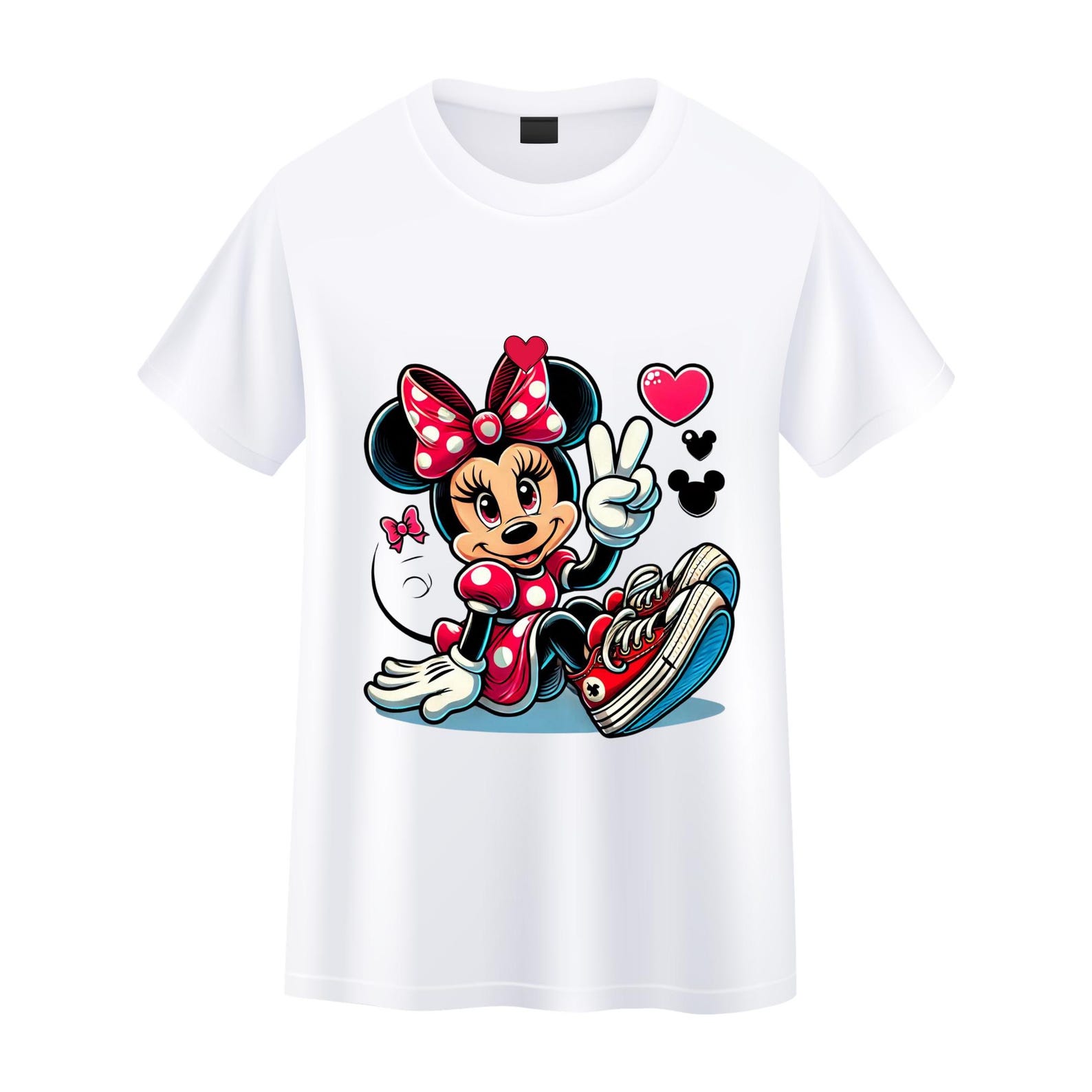 Minnie Mouse Cute Image, Minnie Mouse Png Clipart, Minnie Mouse Peace ...