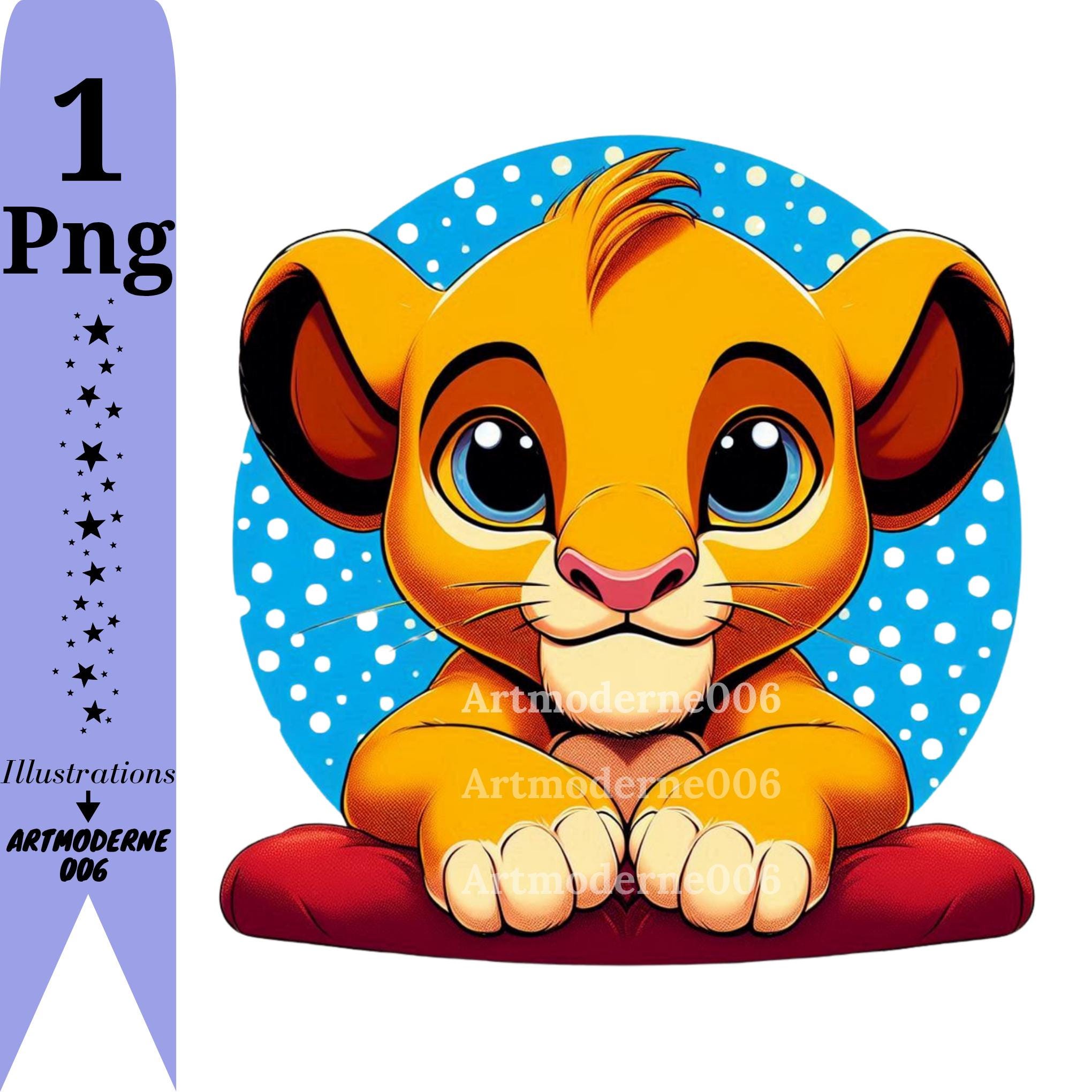 Simba Cute Image, Simba Png Clipart, Lion King Simba, Instant Download ...