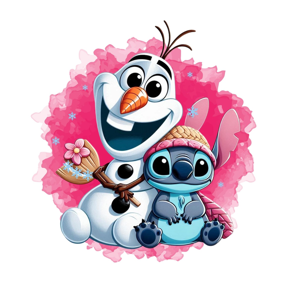 Stitch and Olaf Png Clipart, Frozen Olaf Png, Lilo and Stitch Character ...