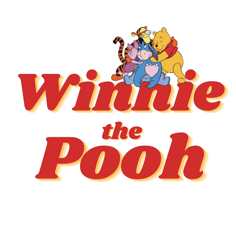 Winnie the Pooh Png Clipart Winnie the Pooh Logo Png Winnie - Etsy