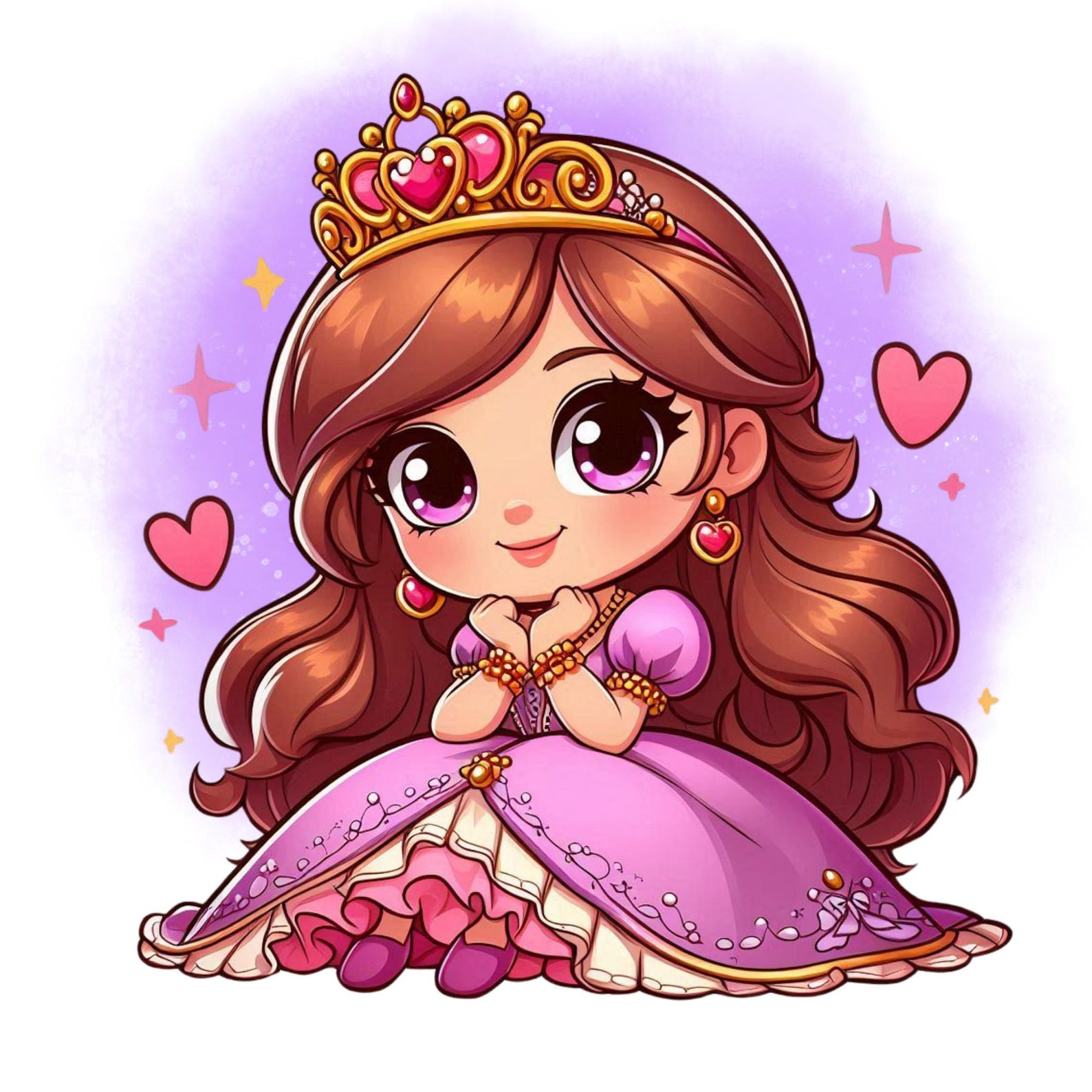 Princess Sofia Love Design, Sofia the First Png Clipart, Princess Sofia ...