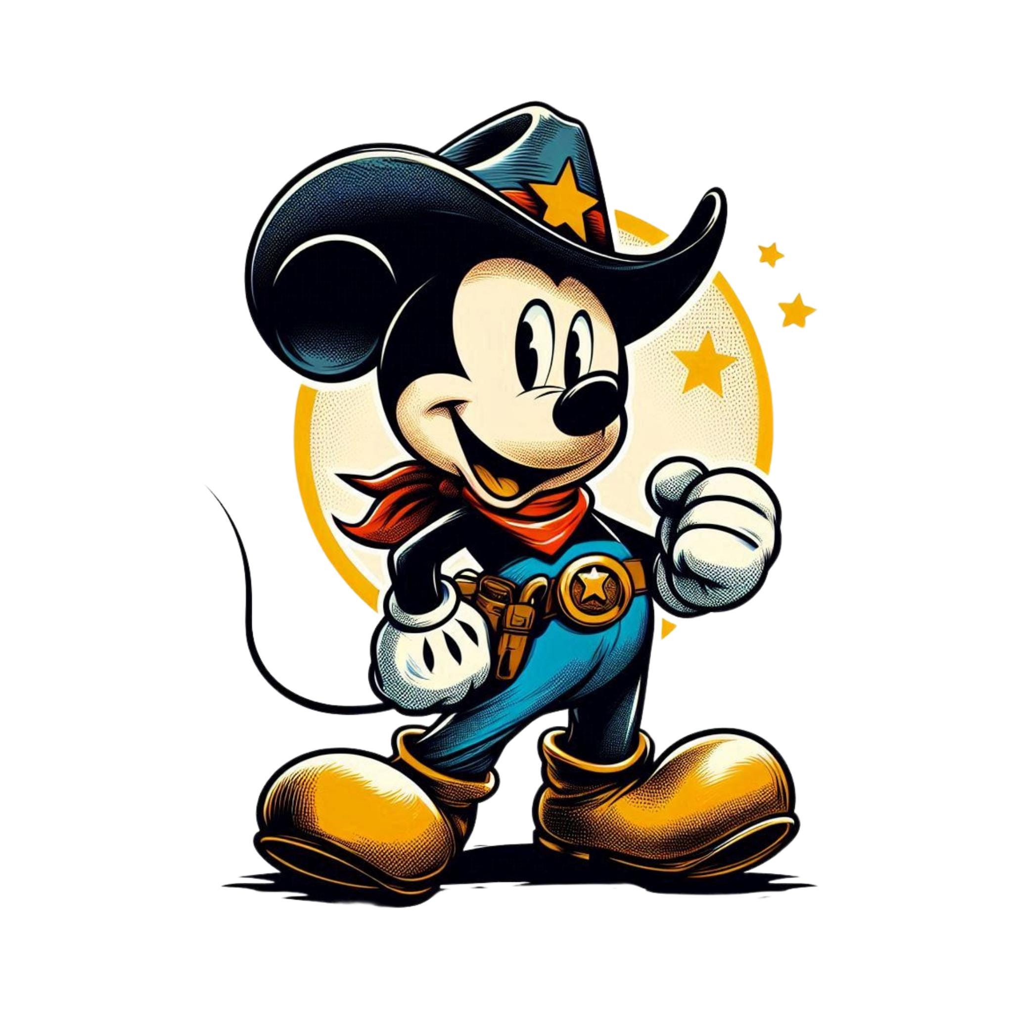 Mickey Mouse Png Clipart, Mickey Mouse Cowboy, Cute Mickey Mouse ...