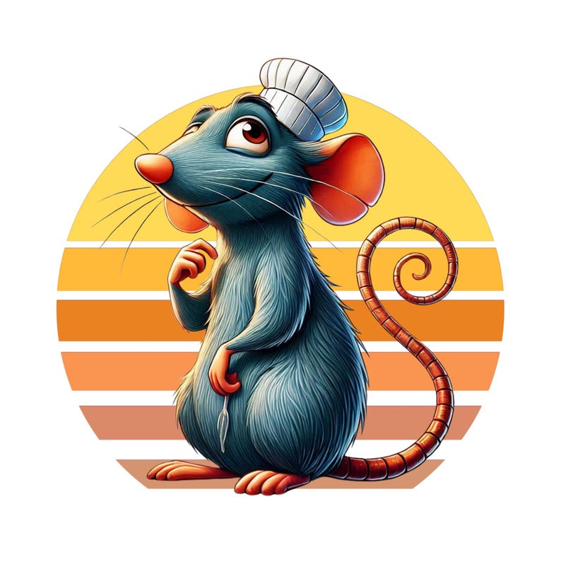 Ratatouille Png Clipart, Ratatouille Remy Png, Chef Remy, Mouse Chef ...