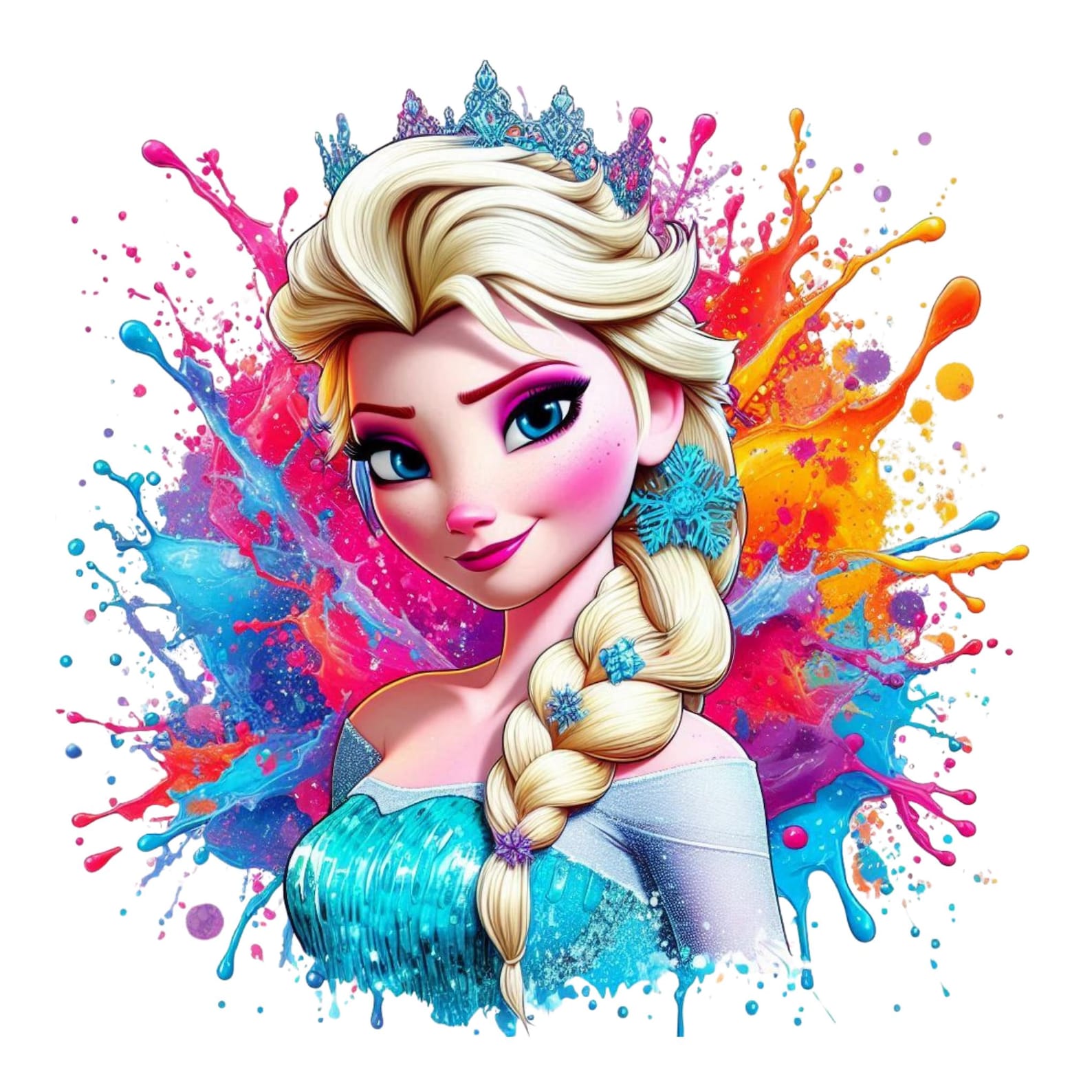 Princess Elsa Png Clipart, Princess Elsa Splash, Frozen Princess ...