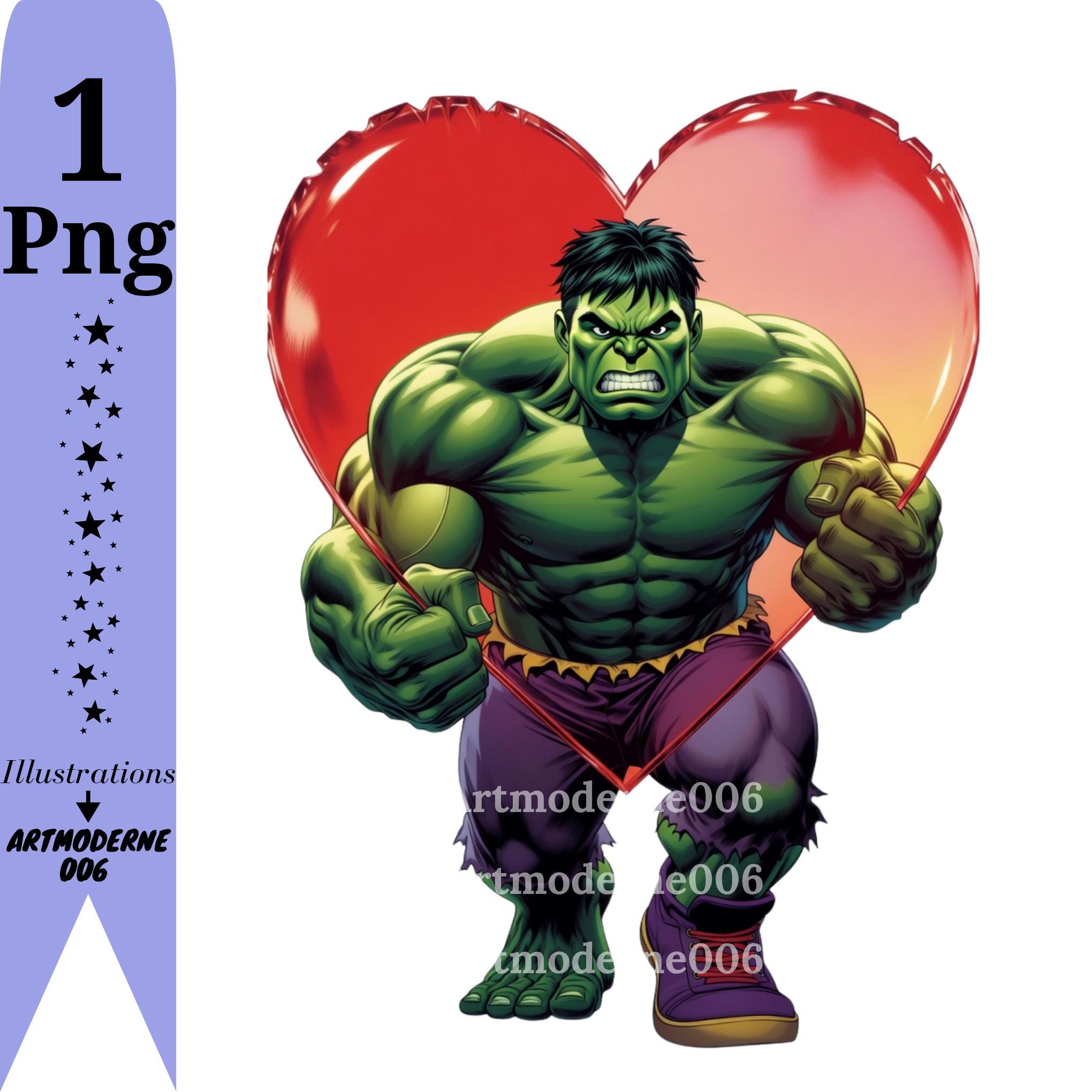 Hulk Png Clipart, Hulk Valentine's Day, Hulk Love, Hulk in Heart, Super ...