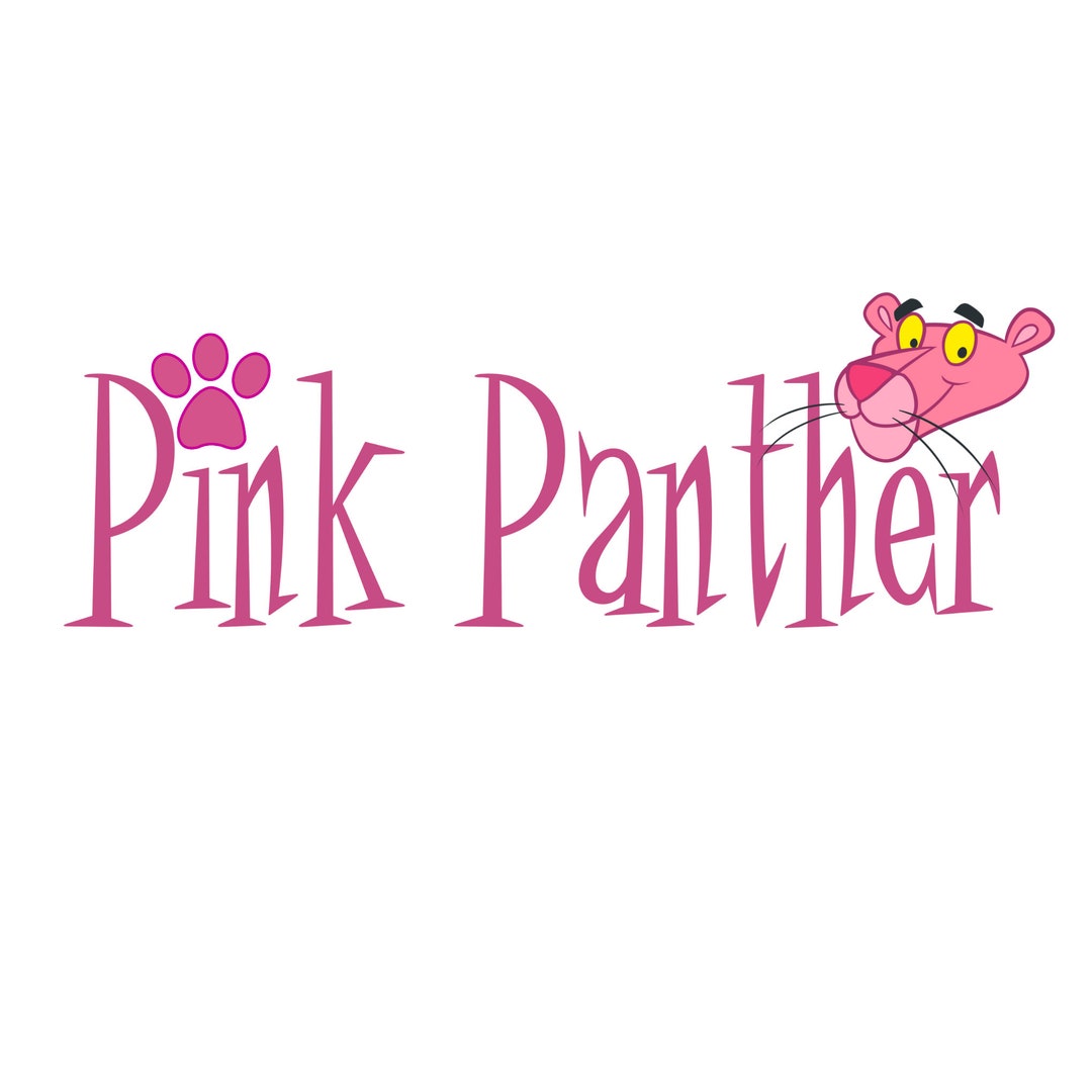 Pink Panther Png Clipart, Pink Panther Name Design, Pink Panther Png ...