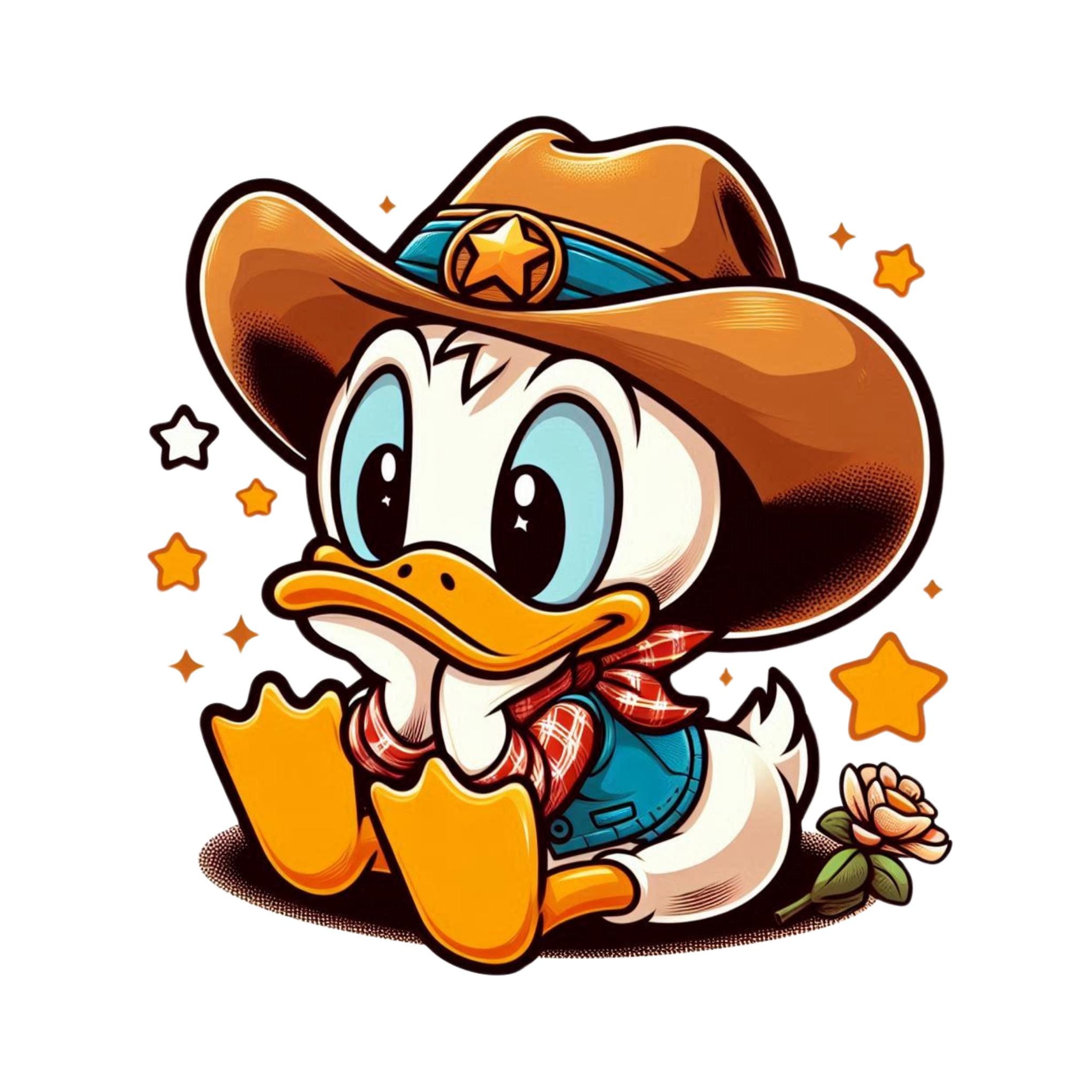 Donald Duck Png Clipart, Cute Donald Duck, Cowboy Donald Duck, Mickey ...