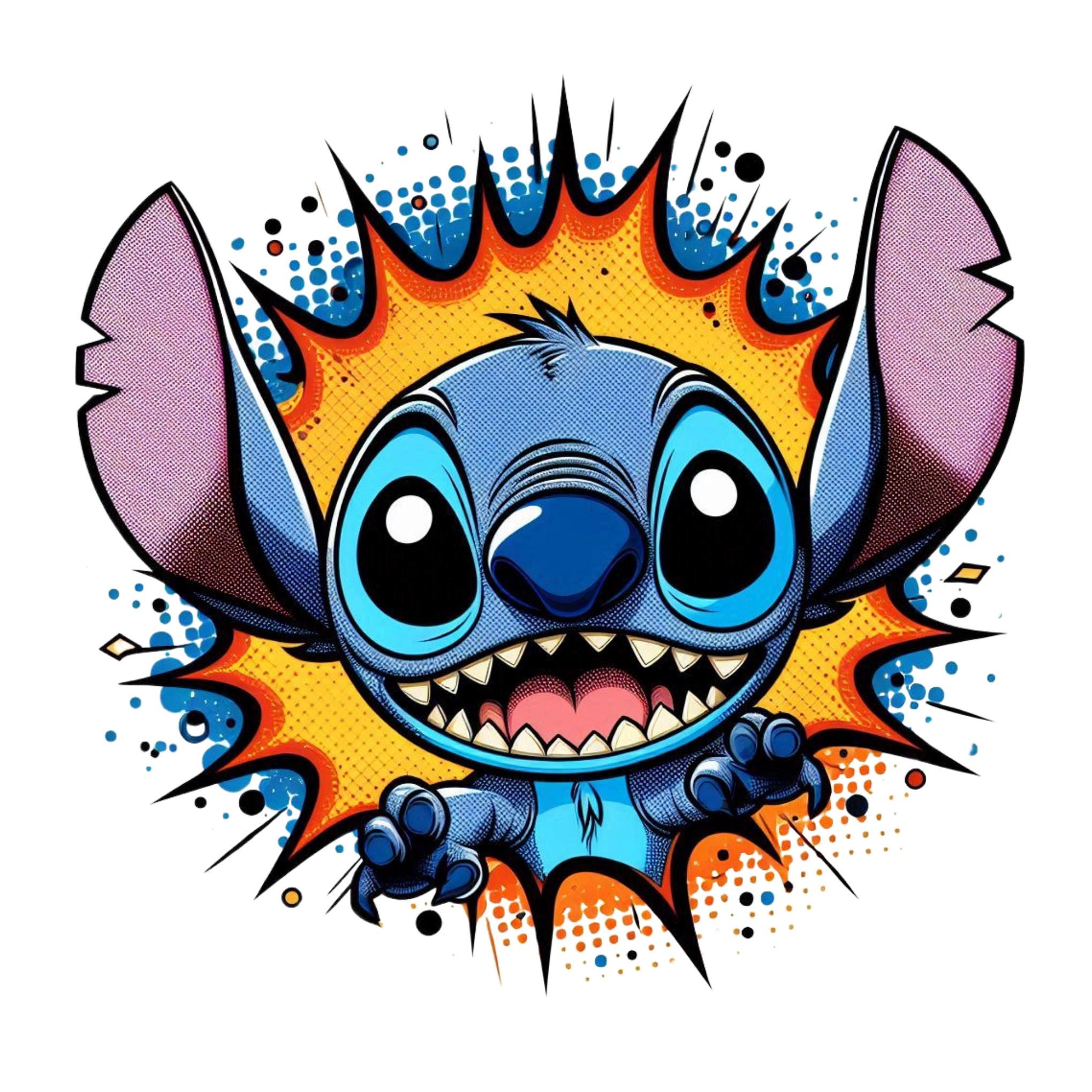 Stitch Png Clipart, Stitch Splash Design, Stitch Bang, Lilo and Stitch ...