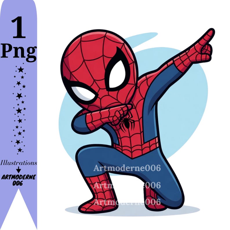 Spiderman Png Clipart, Spiderman Dabbing Design, Super Hero, Cute ...