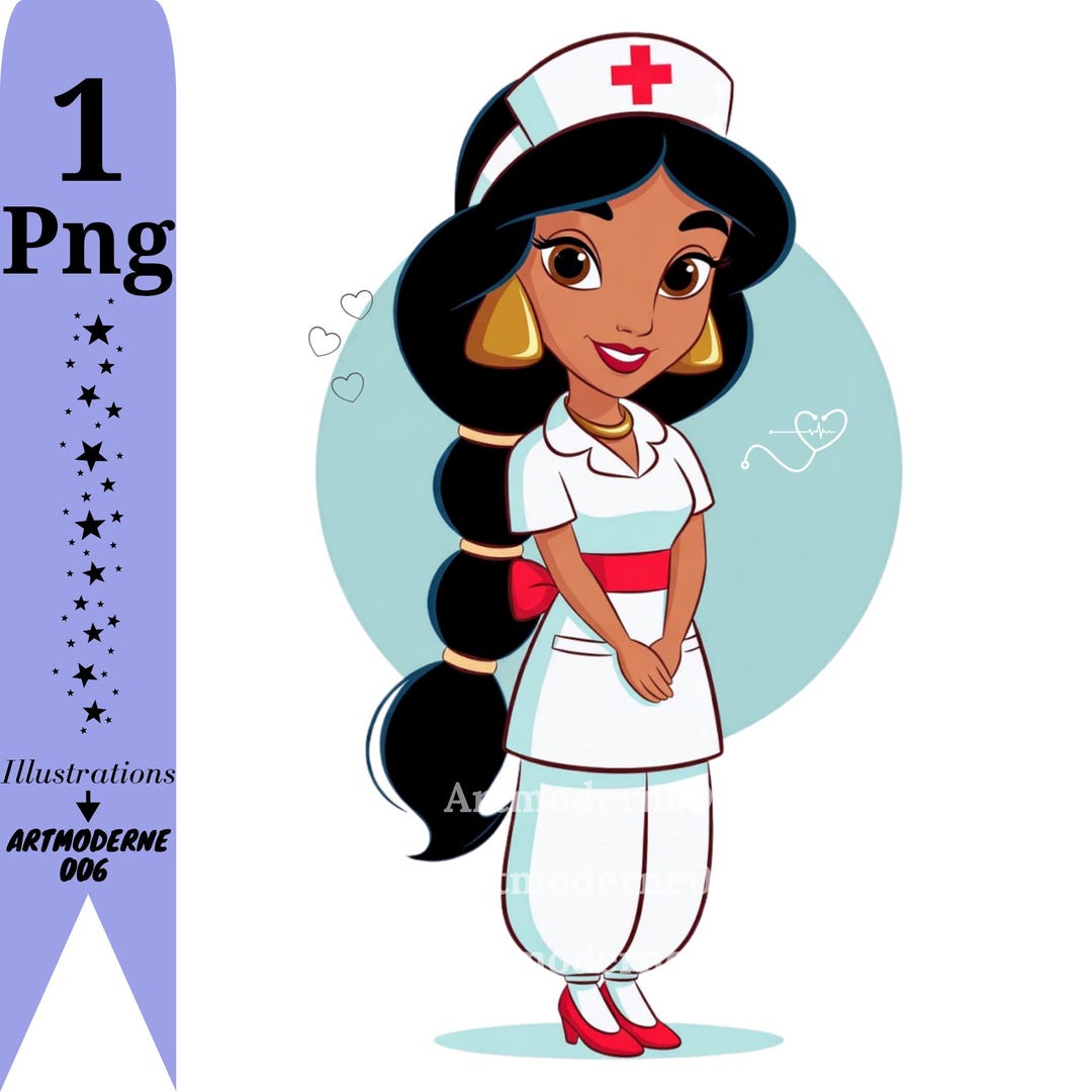Princess Jasmine Png Clipart, Jasmine Nurse Concept, Aladdin Princess ...