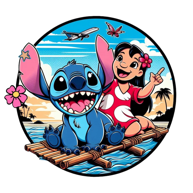 Lilo and Stitch Png Clipart, Cute Stitch Png, Lilo Png, Best Friends ...