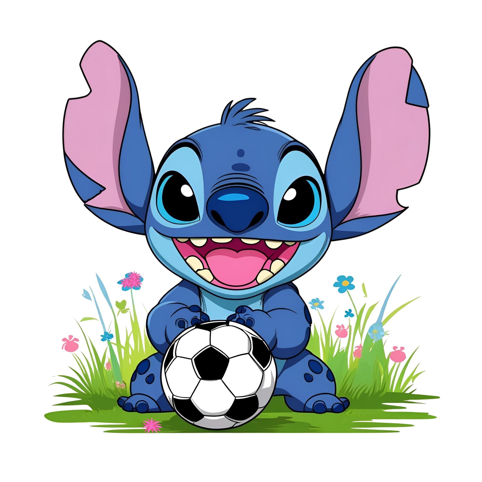 Stitch Soccer Design, Stitch Png Clipart, Stitch Football, Stitch Sport ...