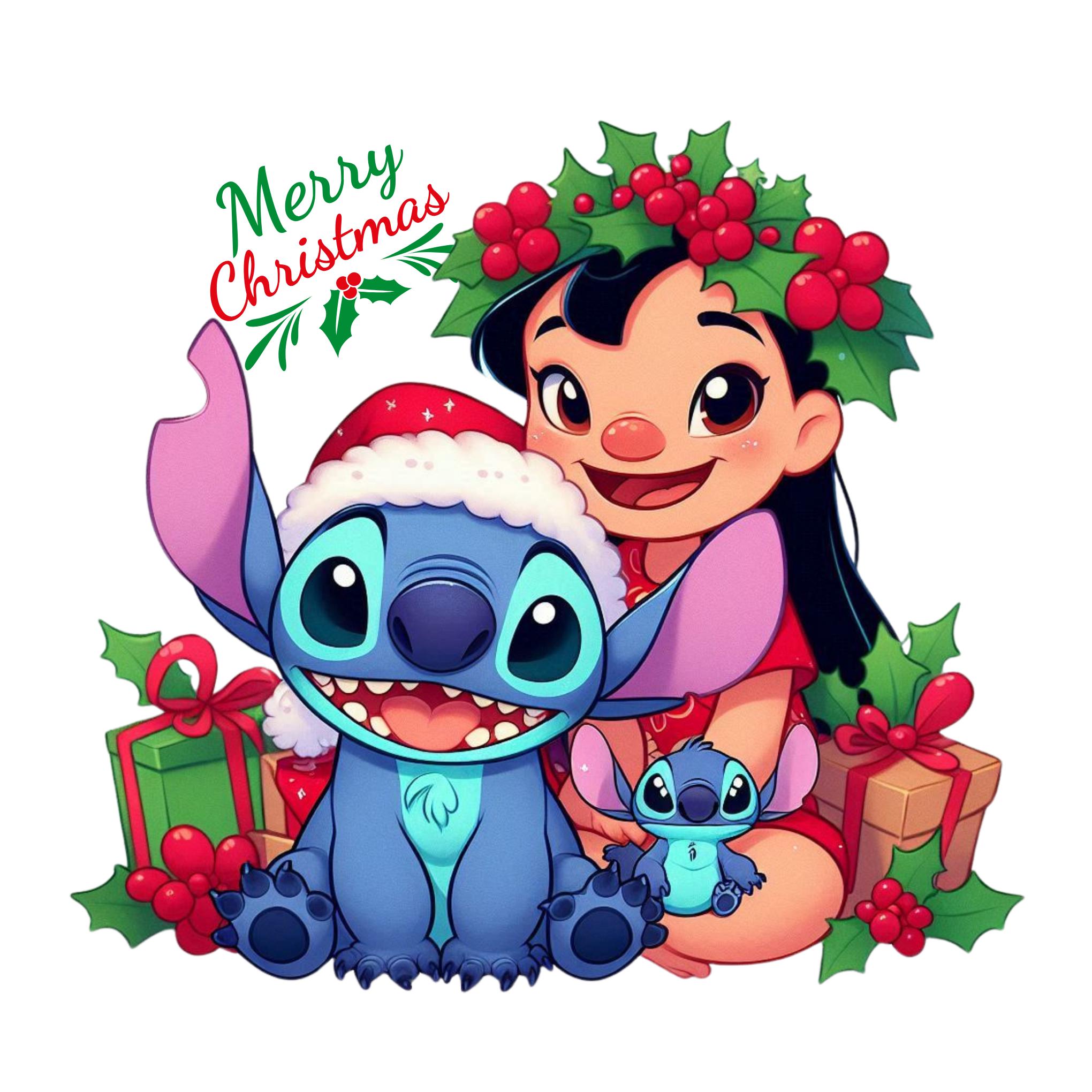 Lilo and Stitch Christmas, Lilo and Stitch Png Clipart, Stitch Png ...