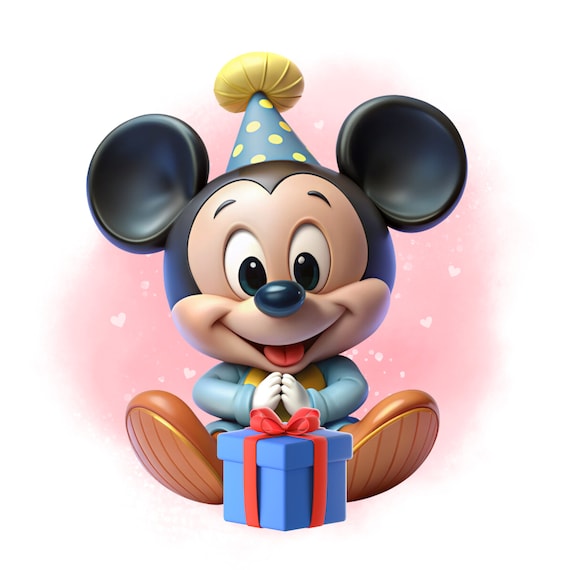 Mickey Mouse Birthday Clip Art