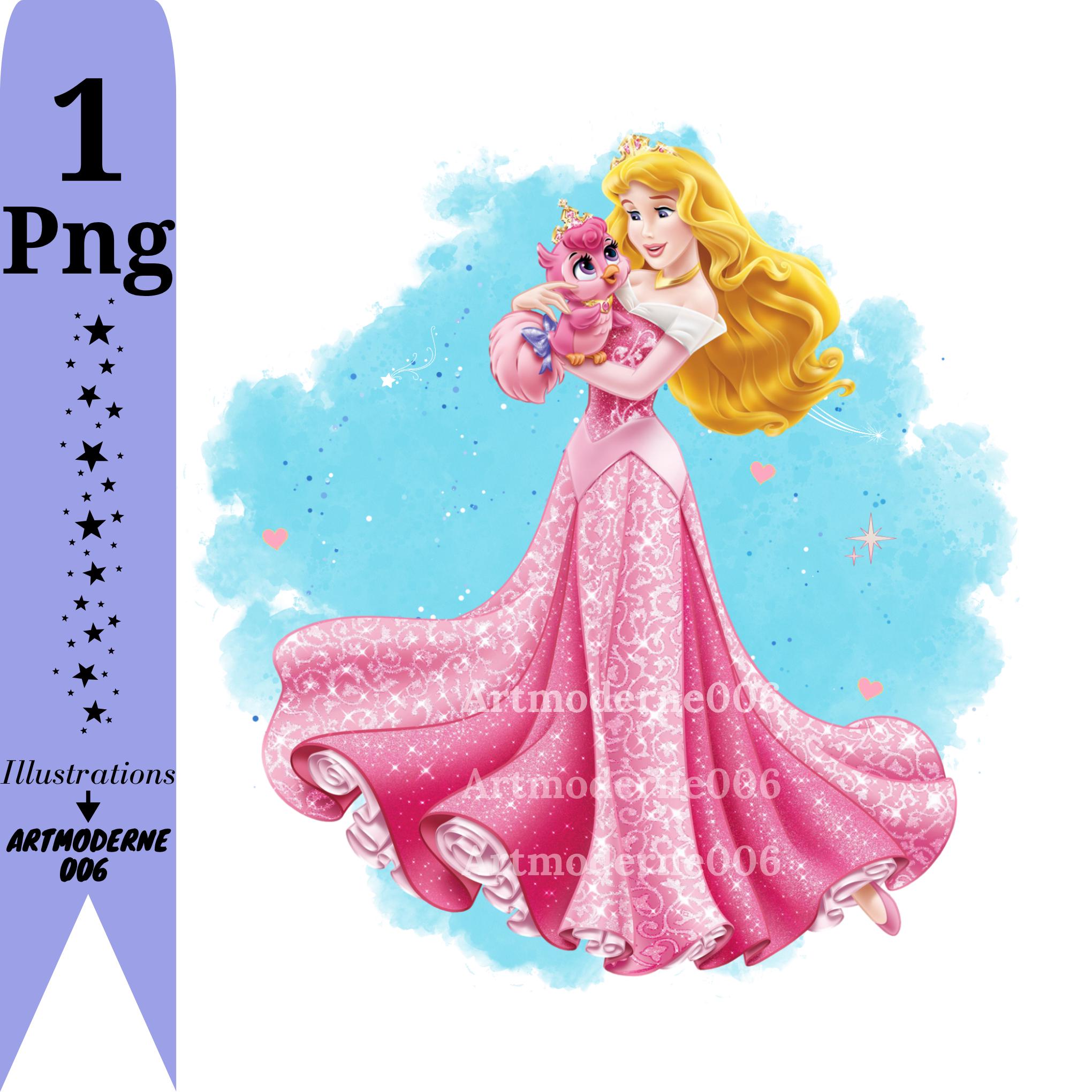 Princess Aurora Watercolor Background, Princess Aurora Png Clipart ...