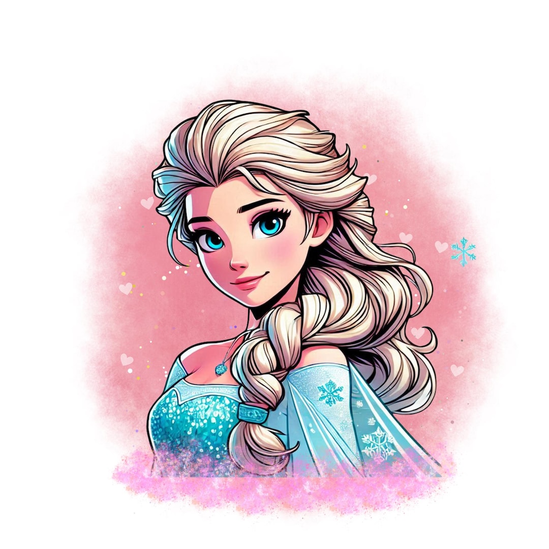 Princess Elsa Png Clipart, Princess Elsa Watercolor Background, Frozen ...