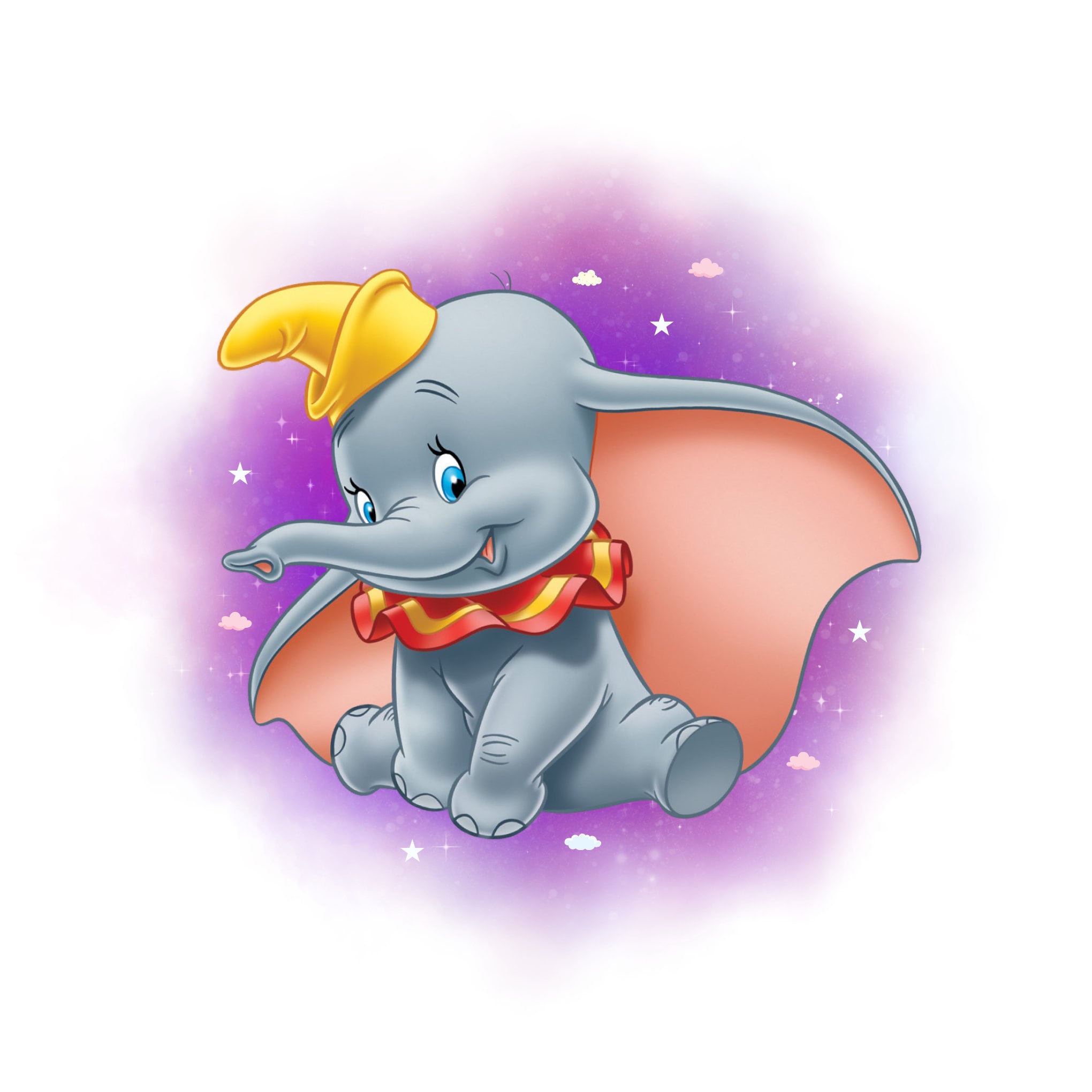 Dumbo Watercolor Background, Dumbo Png Clipart, Dumbo Elephant Png ...