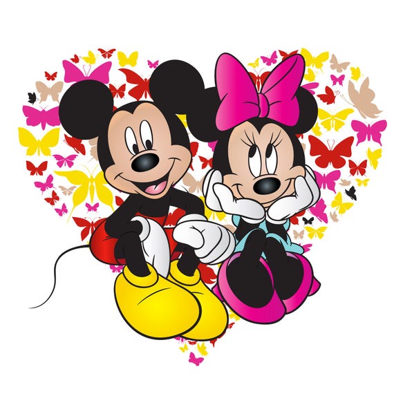 Minnie Et Mickey Mouse Amoureux