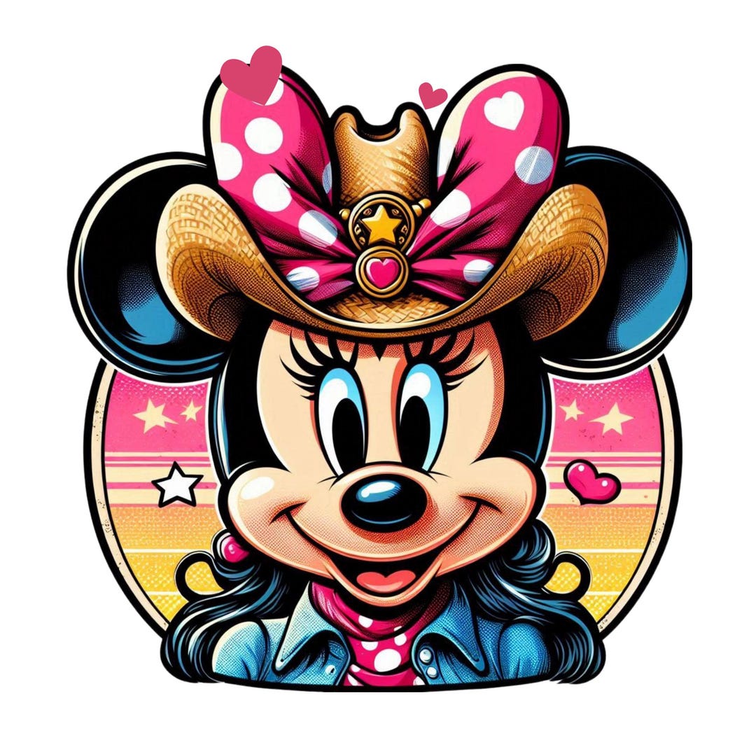 Minnie Mouse Png Clipart, Minnie Mouse Cowgirl, Cute Minnie Mouse ...
