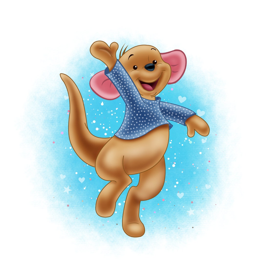 Winnie the Pooh Roo Watercolor Background, Kanga Png Clipart, Winnie ...