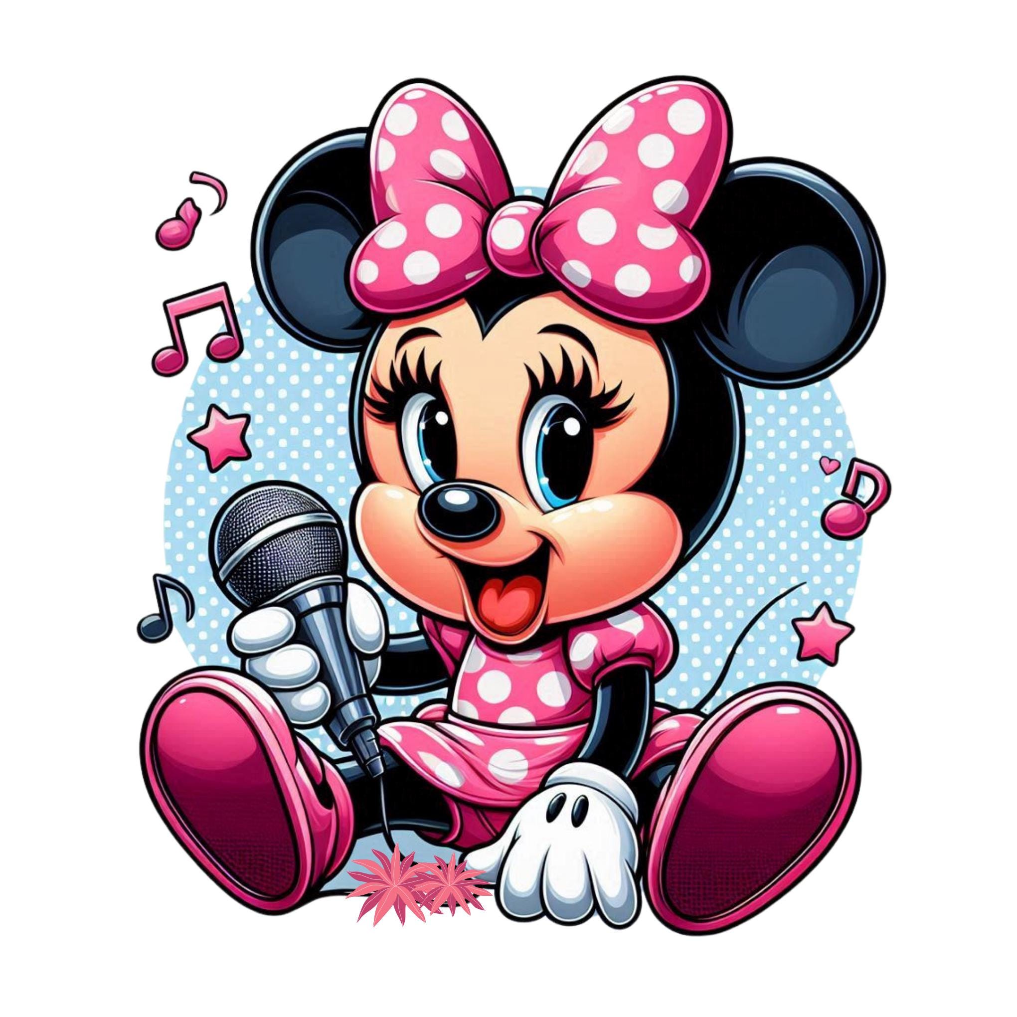 Cute Baby Minnie Mouse Png Clipart, Minnie Mouse Singer, Baby Minnie ...