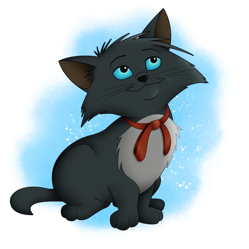 Aristocats Berlioz Watercolor Background, Berlioz Png Clipart ...