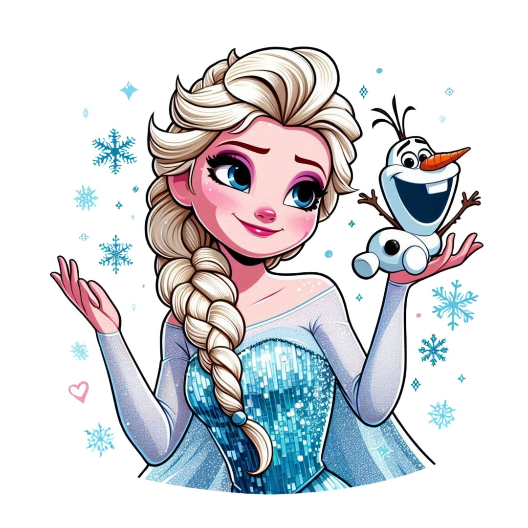 Princess Elsa and Olaf Png Clipart, Frozen Elsa Png, Frozen Olaf, Cute ...