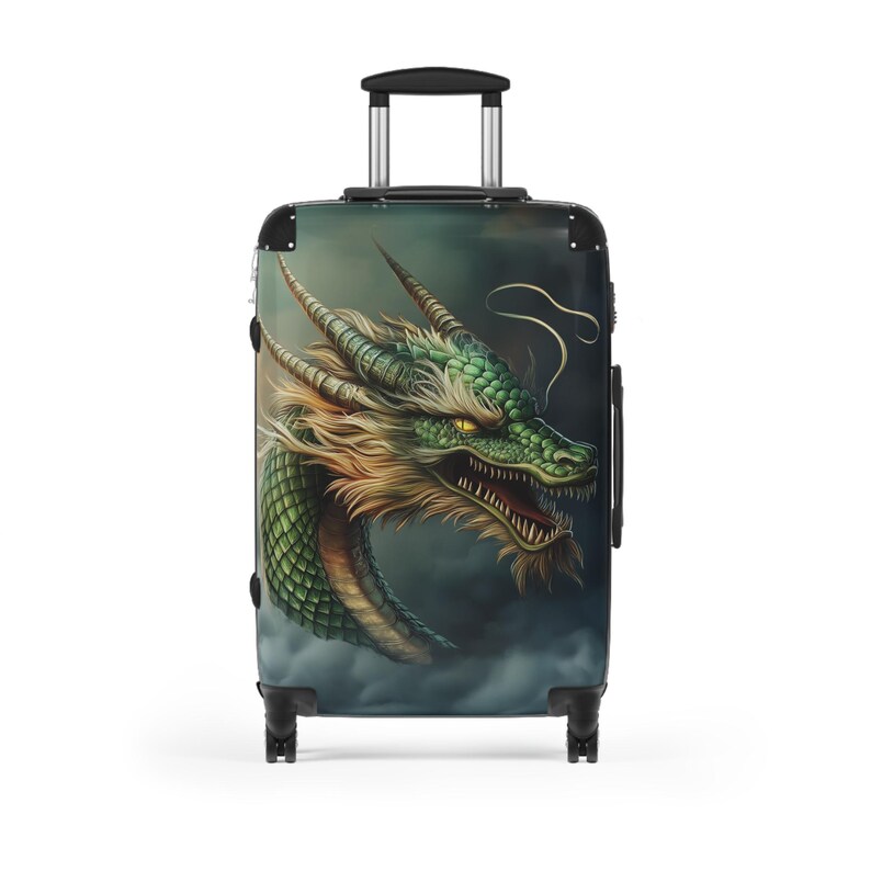 Fantasy Dragon Suitcase, Travel Luggage, Adventure Gear, Unique Gifts ...
