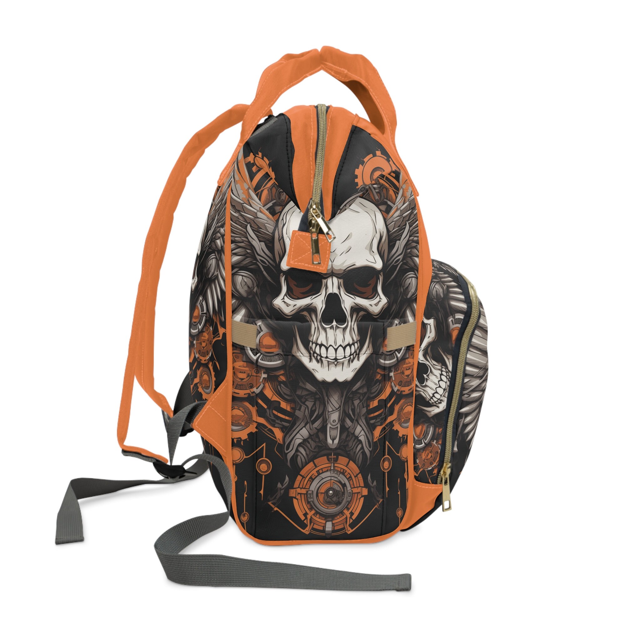 Custom Personalized Skull Design Backpack, so Cute and Roomy for Him or ...
