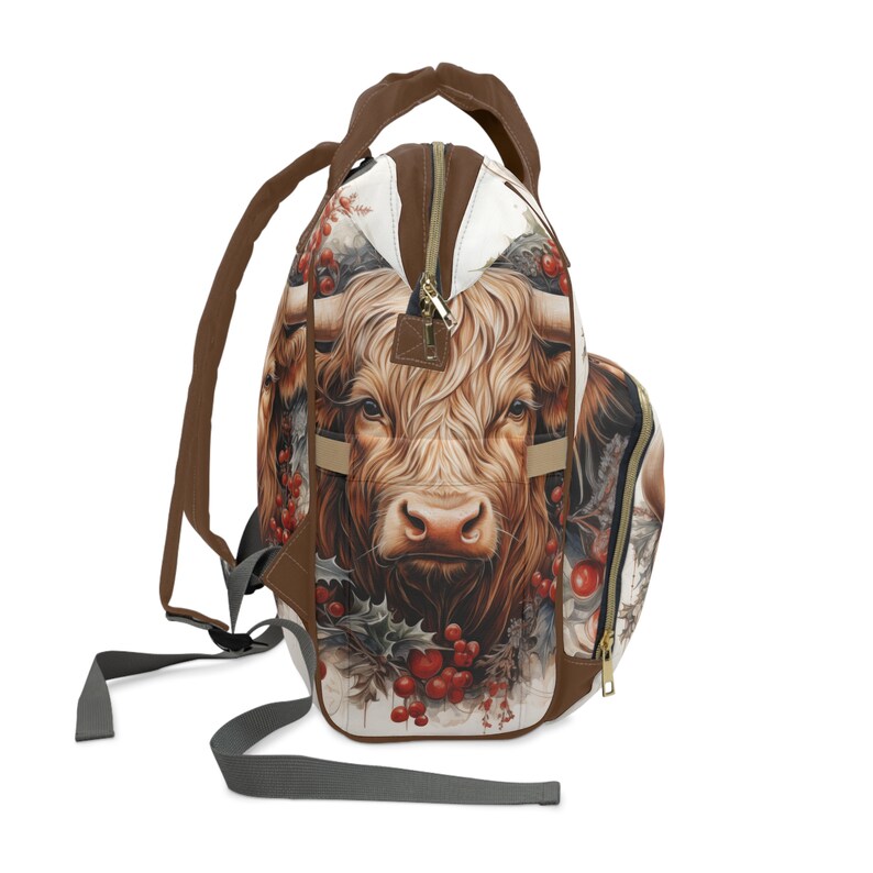 Highland Cow Backpack, so Cute and Roomy - Etsy