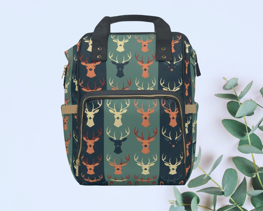 Custom Deer Buck Backpack or Diaper Bag - Etsy