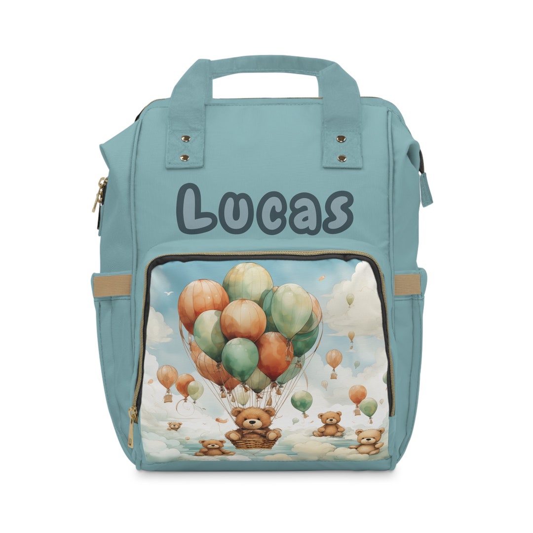 Cute Teddy Bear Hot Air Balloon Backpack / Diaper Bag - Etsy